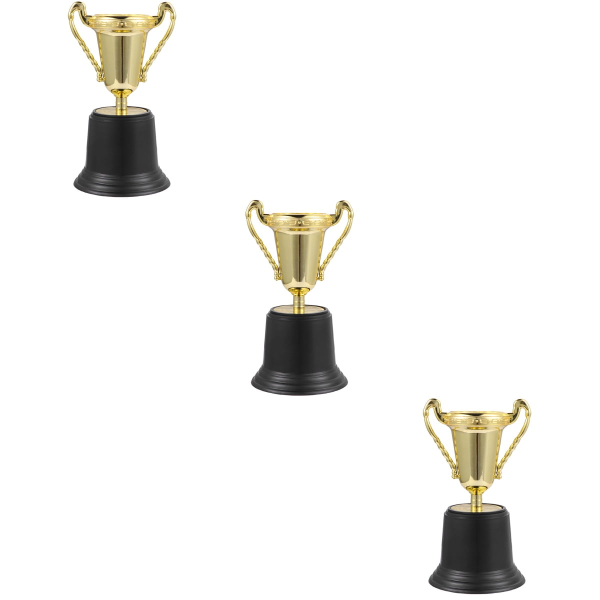 Raindrops 3pcs Trophy Decor Celebration Competition Trophy Winner ...