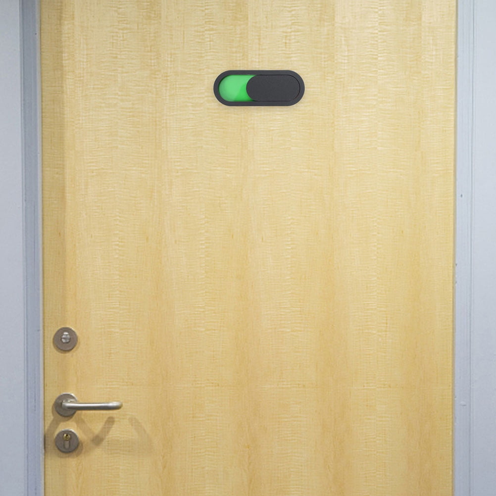 Raindrops 3pcs Vacant Occupied Bathroom Signs Office Door Sliding Signs ...