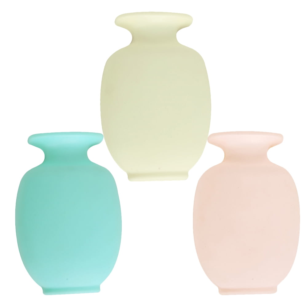 Raindrops 3pcs Wall Mounted Vase Reusable Vase Wall Vase Window Vase ...