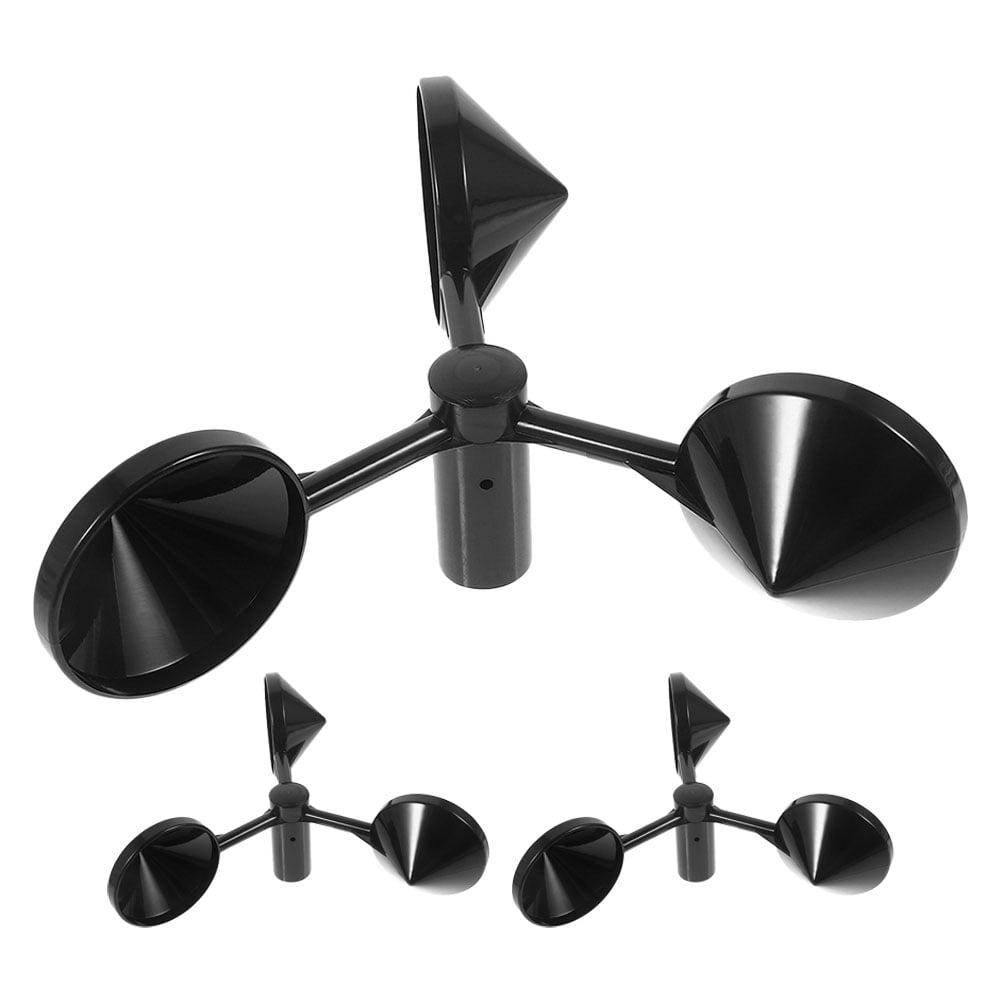 Raindrops 3pcs Wind Speed Measurement Cups Handheld Anemometer For ...