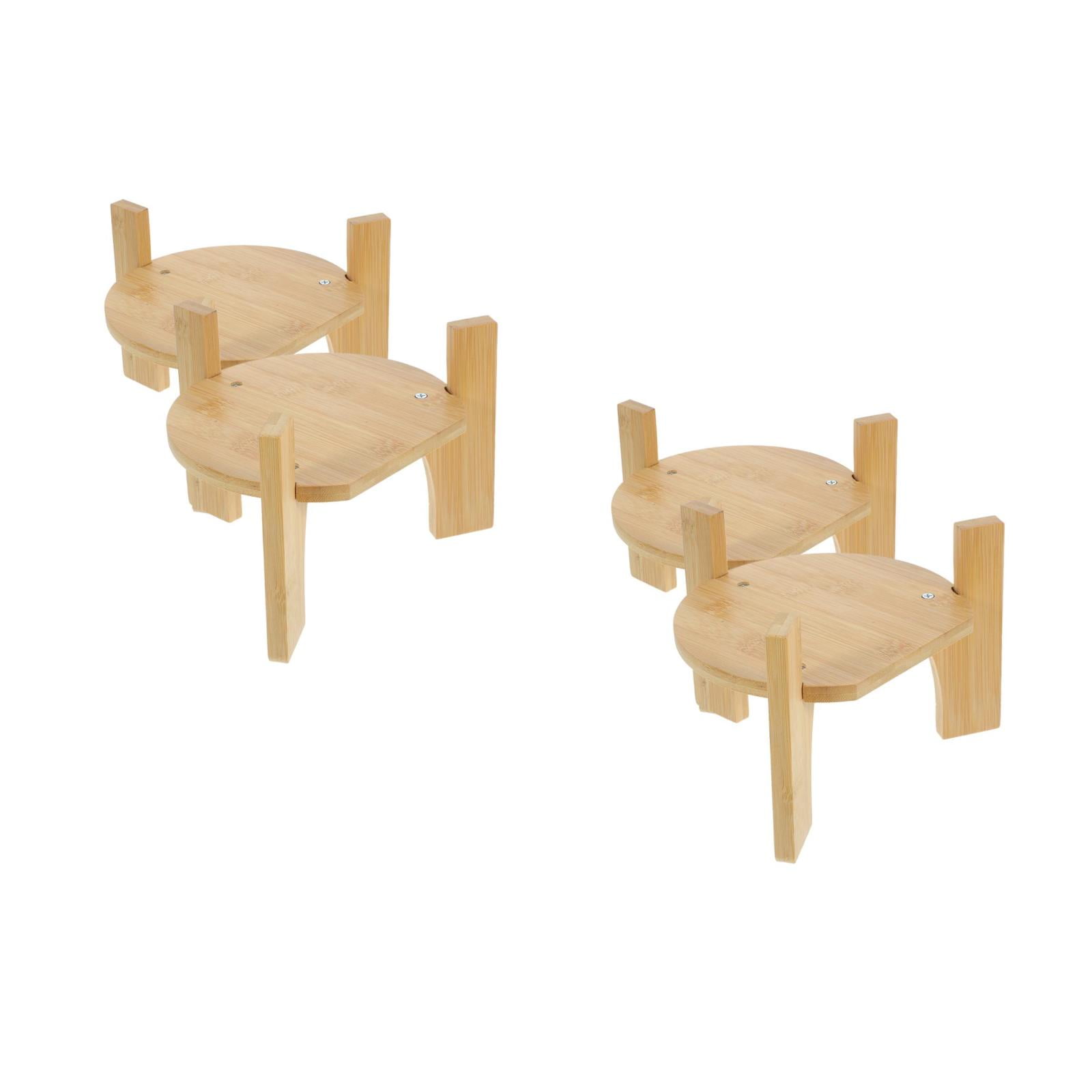 Raindrops Minimalist Wooden Beverage Dispenser Base Light Brown for ...