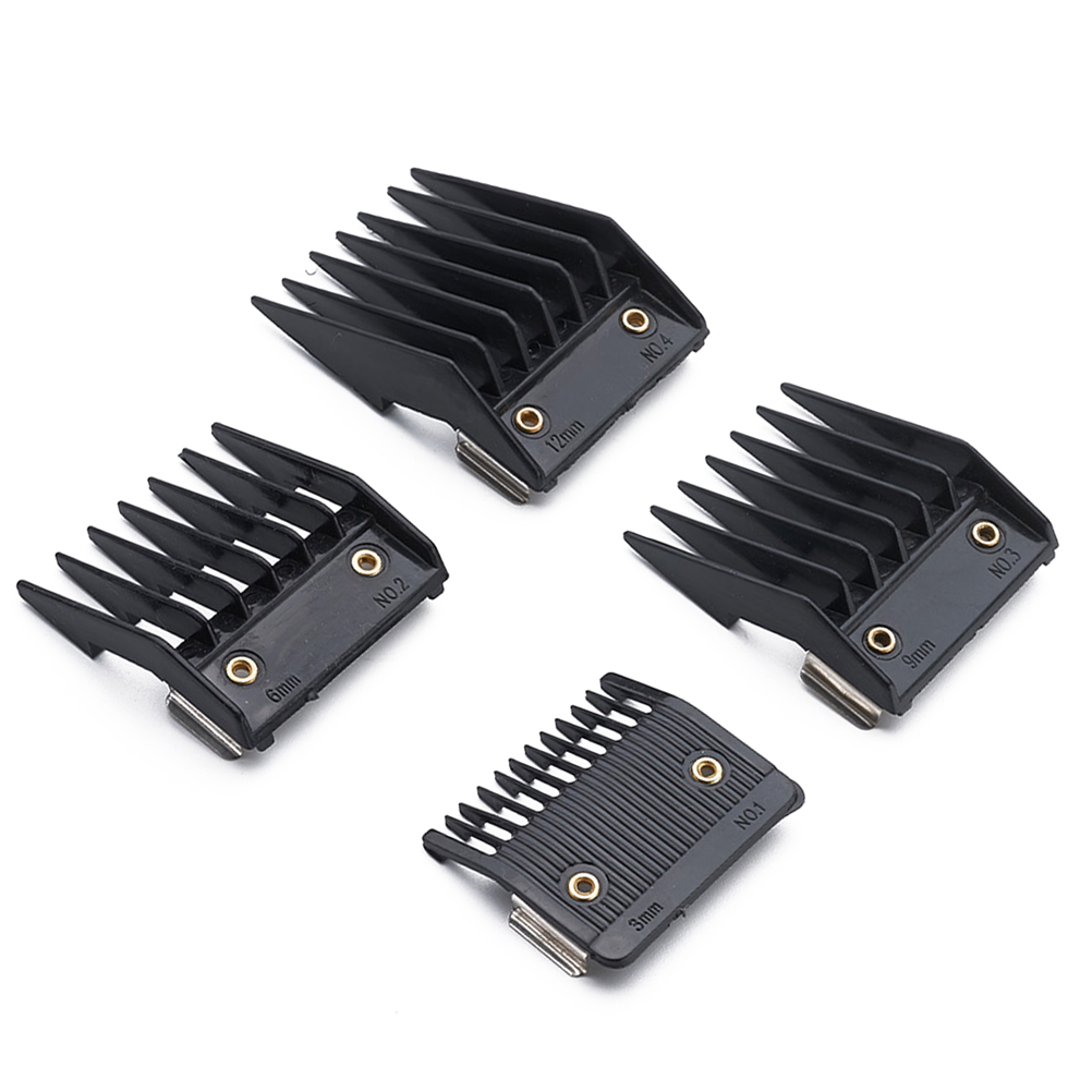 Raindrops 4 PCS Clipper Guards Hair Guide Combs Salon Accessories ...