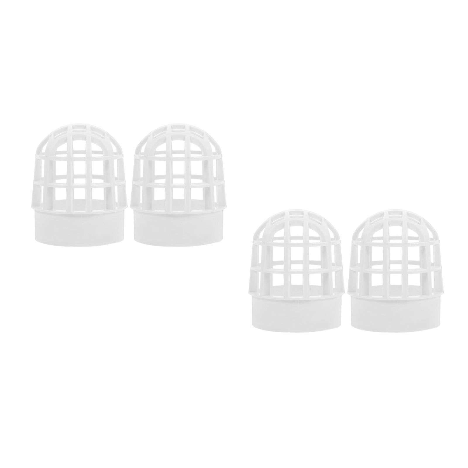 Raindrops 4 PCS Plastic Gutter Downspout Connector Rain Gutter Guard ...