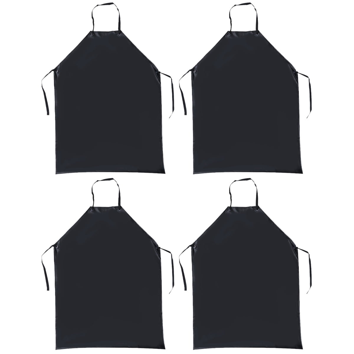 Raindrops 4 PCS Waterproof Greaseproof Apron Unisex Acid-resistant ...