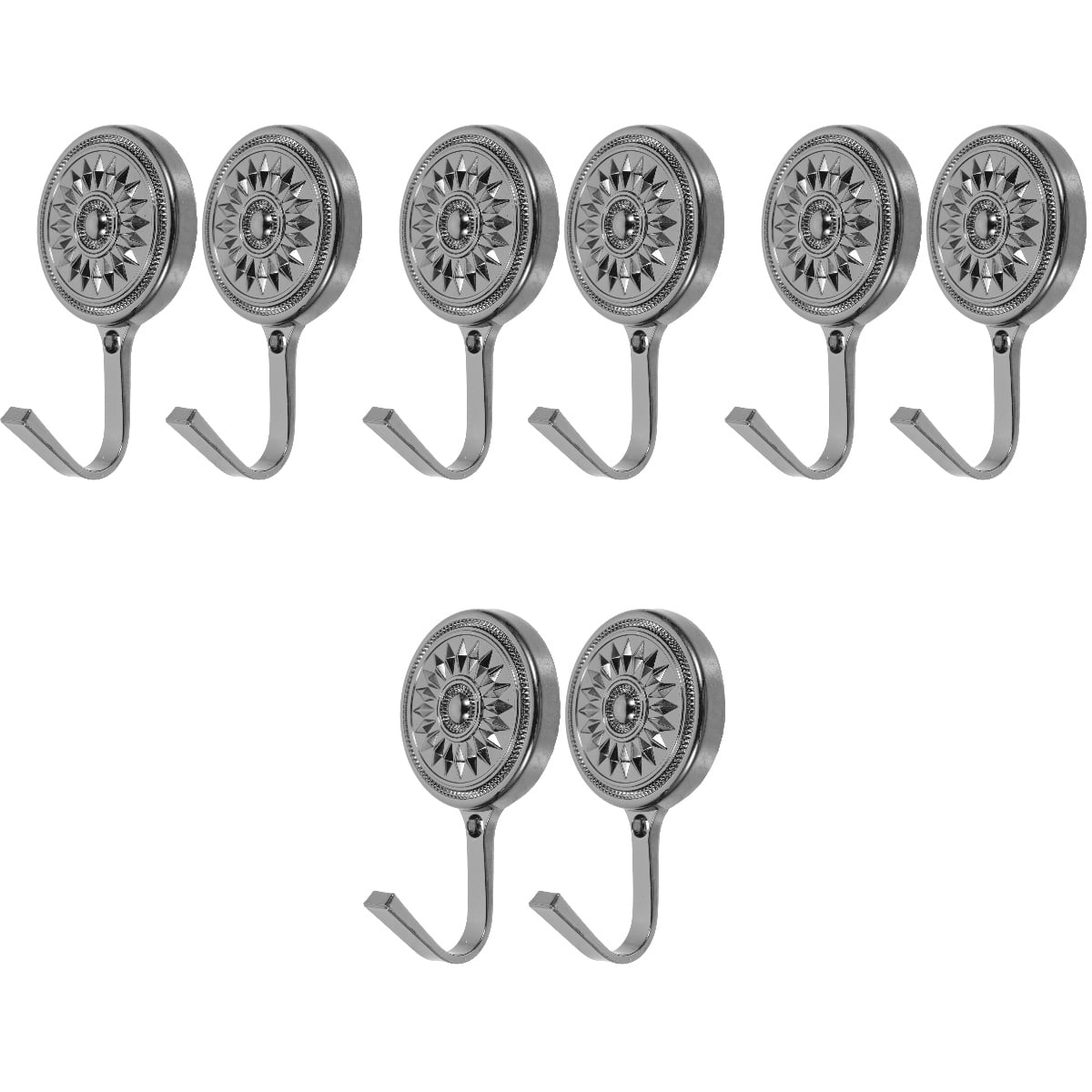 Raindrops 4 Pack Curtain Hook Hold Pin Hooks Gold Pothooks Vintage ...