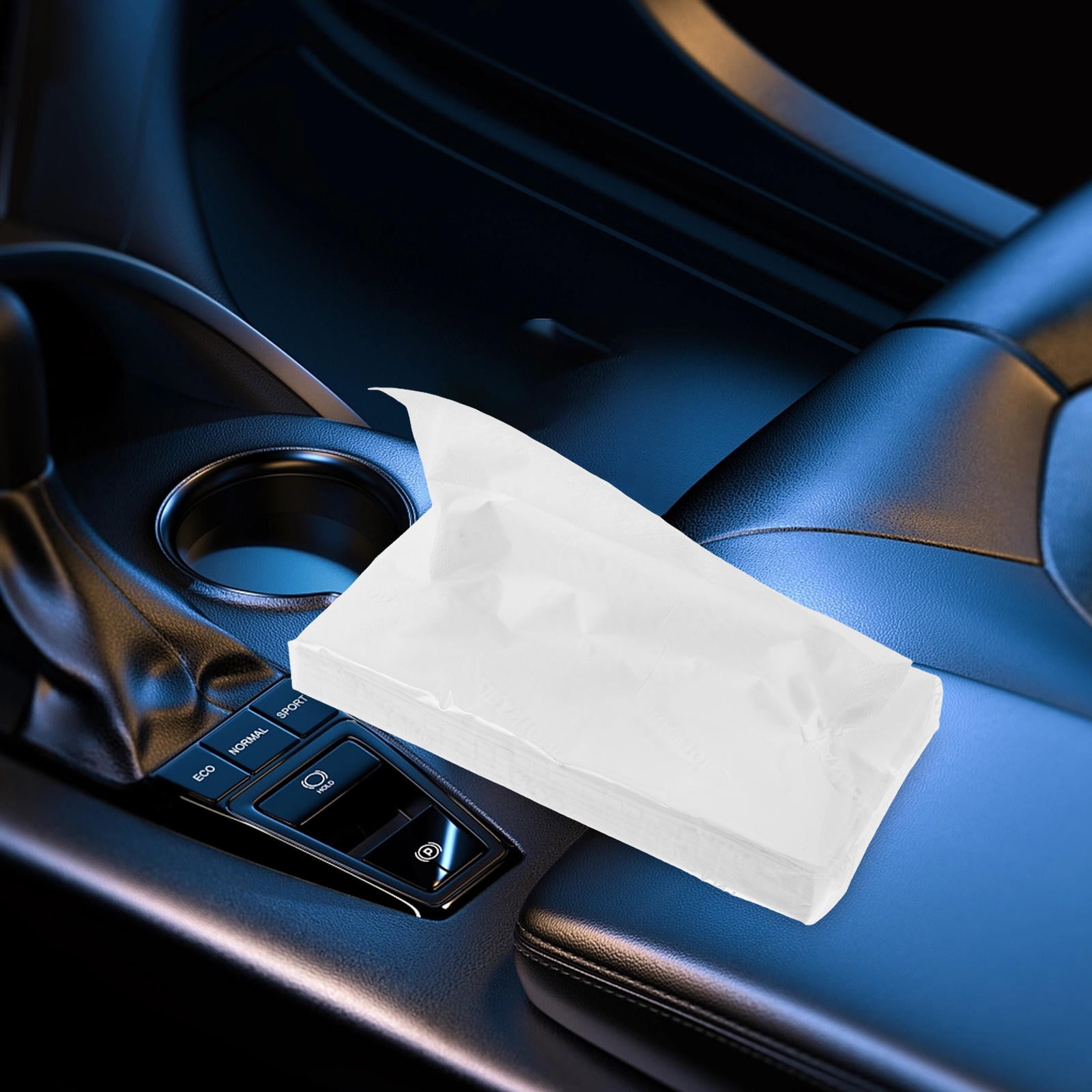 Raindrops 4 Packs Essential Travel Tissue For Car Interior Three-Layer ...