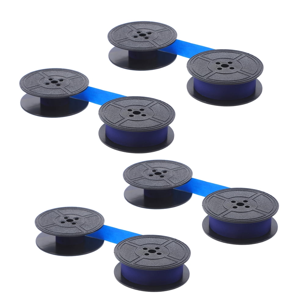 Raindrops 4 Pairs Calculator Ink Tape Mechanical Typewriter Color ...