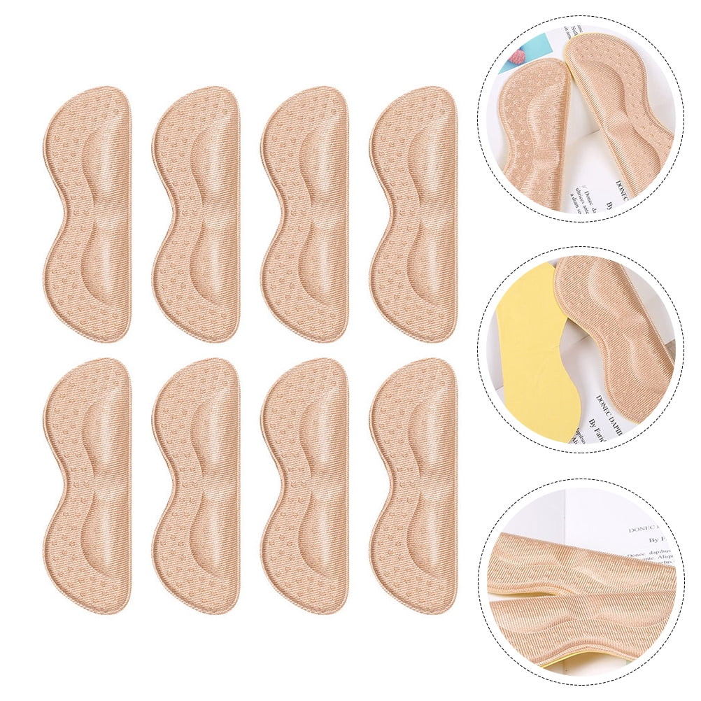 Raindrops WearResistant Heel Pad Women 4Pairs 6.50X3.30X0.60Cm ...