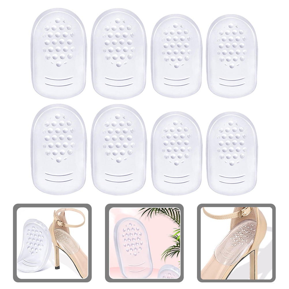 Raindrops 4 Pairs Insoles Silicon Heel Protectors Casual Shoe - Walmart.com