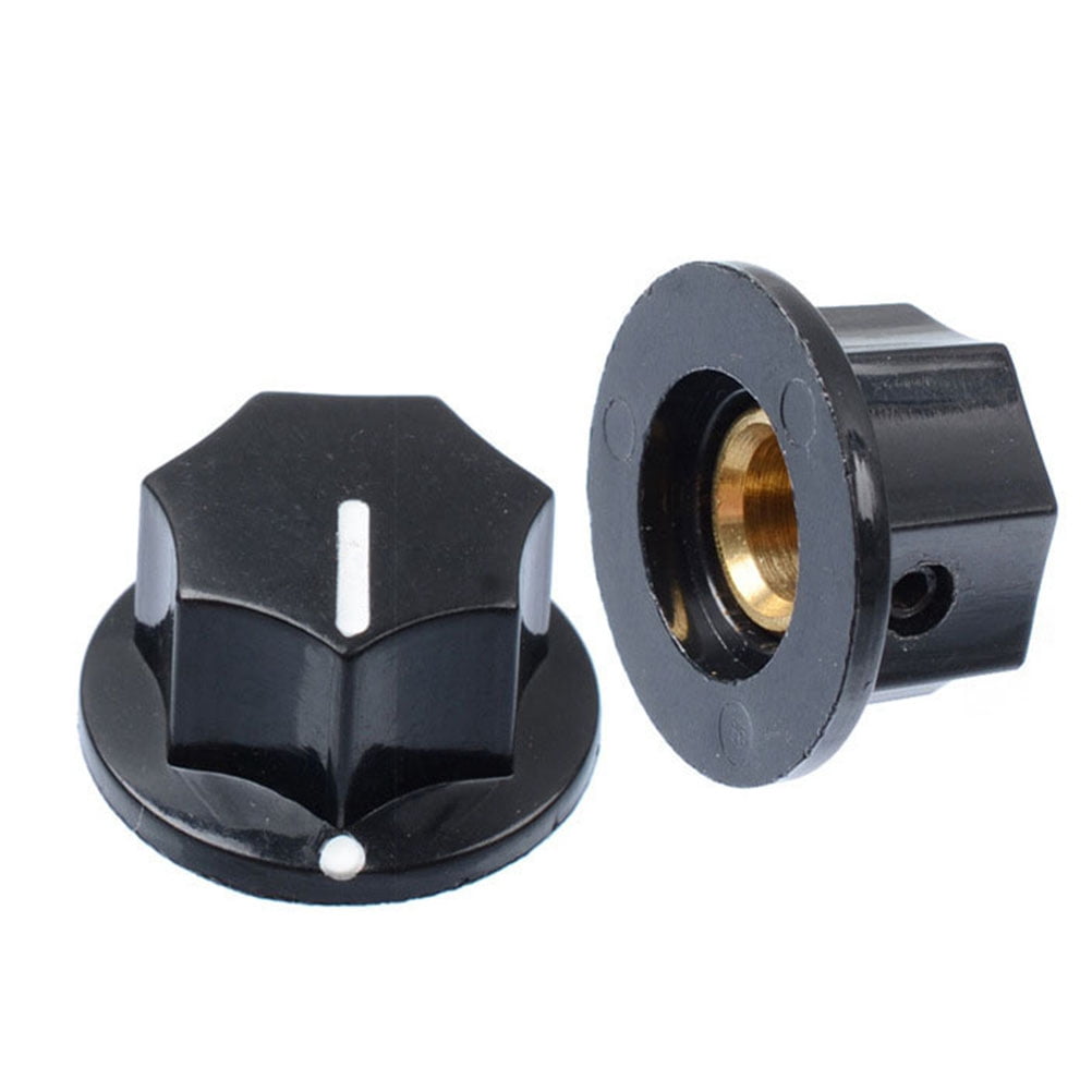 Raindrops 4 Pcs Adjustable Rotate Button Plastic Potentiometer Knobs ...