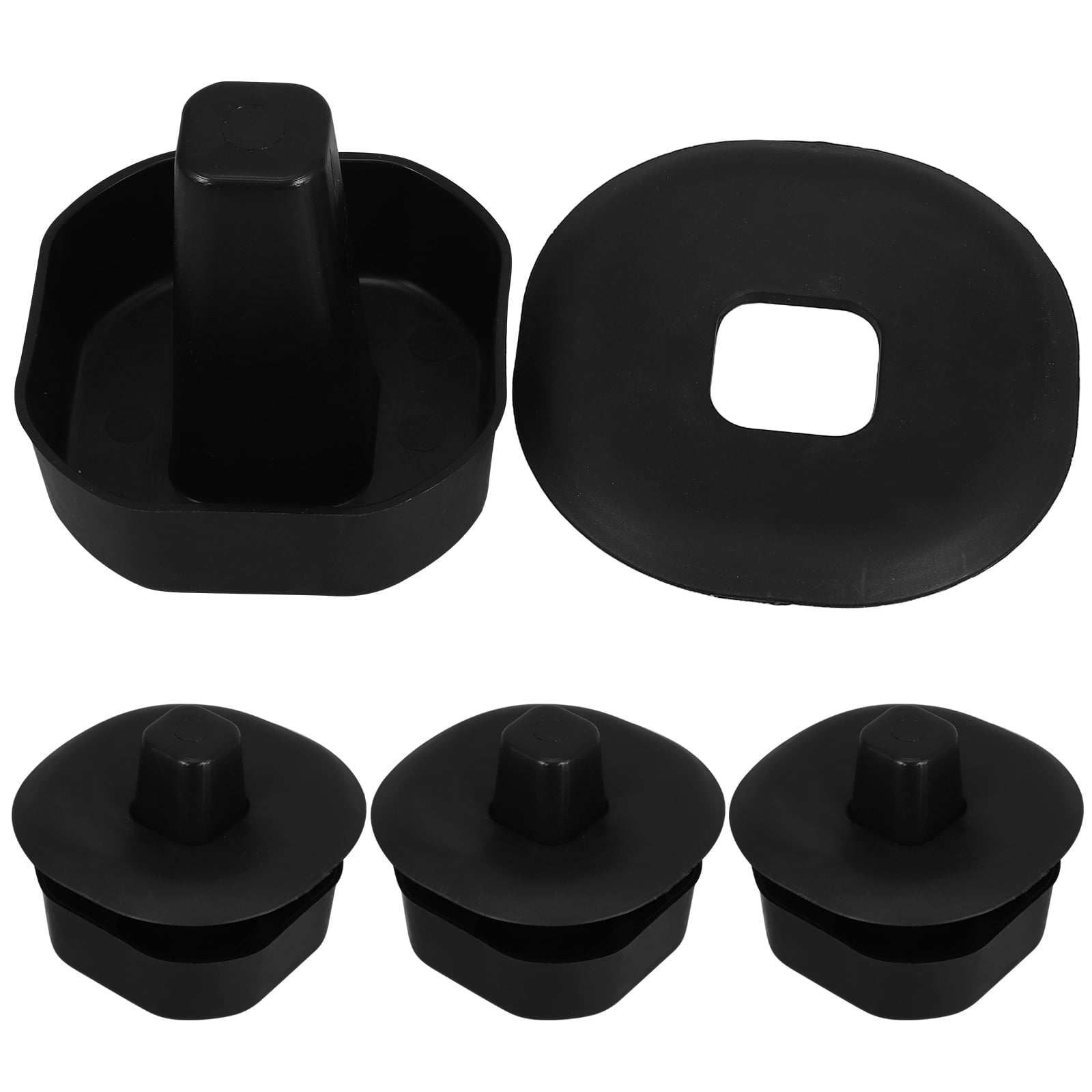 Raindrops 4 Pcs Bee Stand Beehive Entrance Reducer Clear Outlet Covers ...