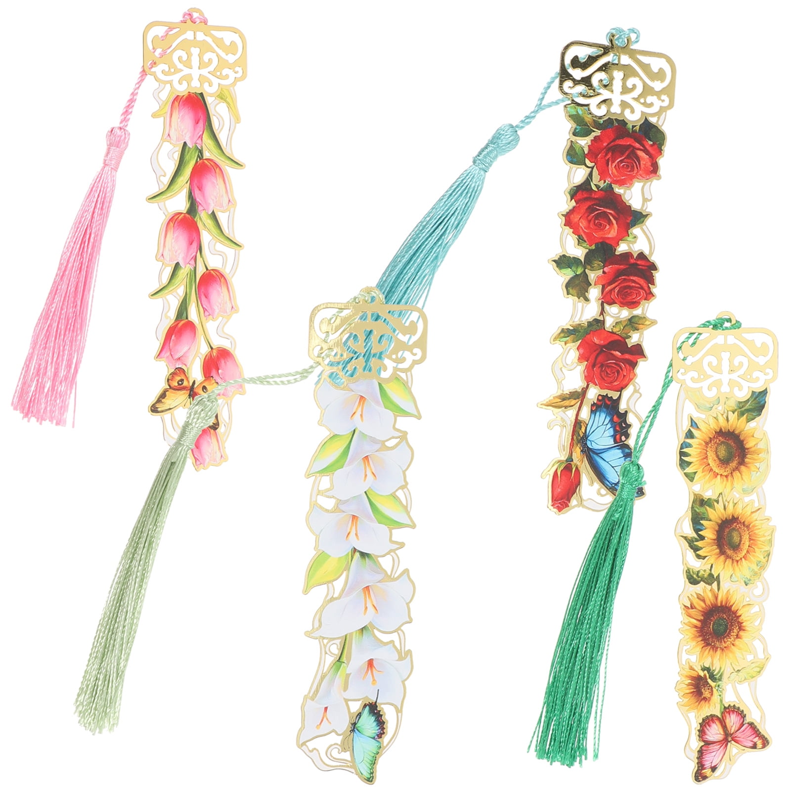 Raindrops 4 Pcs Bookmark Explosive Card Display Exhibition Rack Bag ...