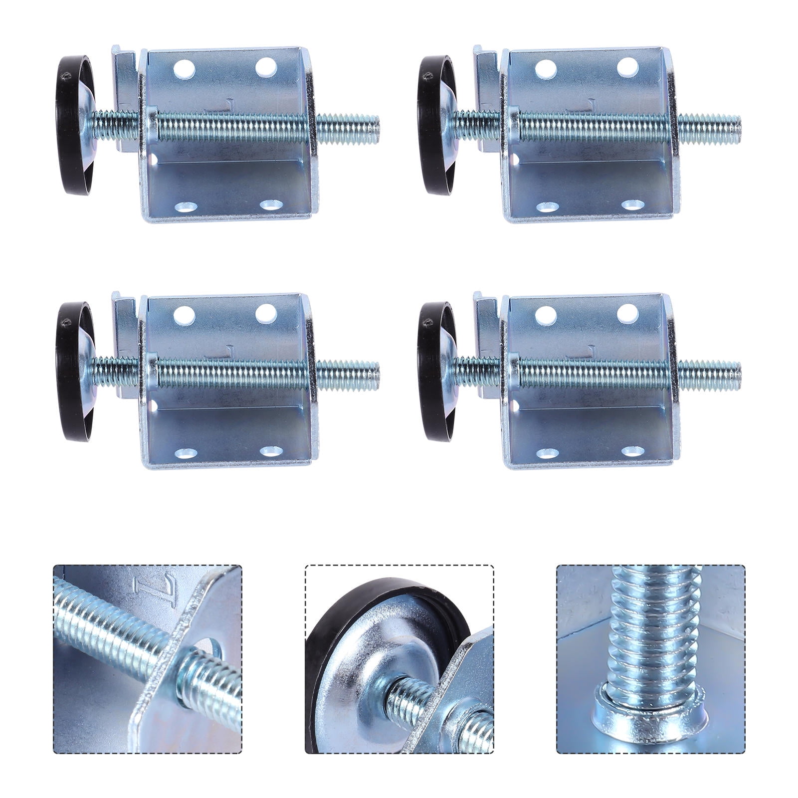 Raindrops 4 Pcs Cabinet Leg Leveler Adjustable Load Levelers Foot ...