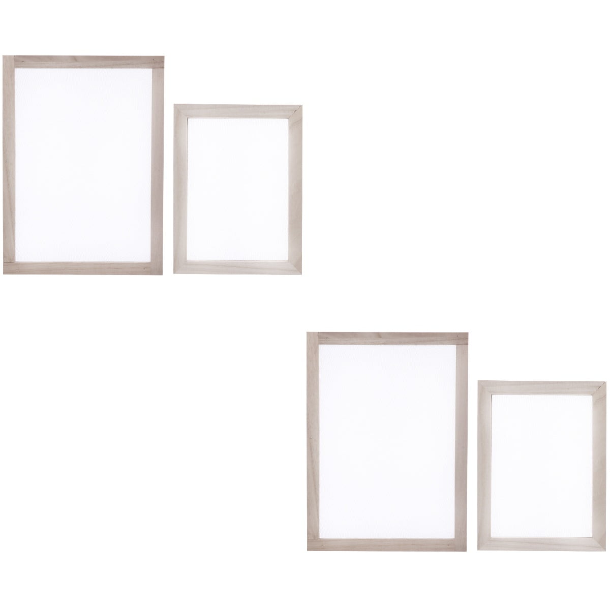 Raindrops 4 Pcs Classic Paper Making Frame for Handmade Paper Craft ...