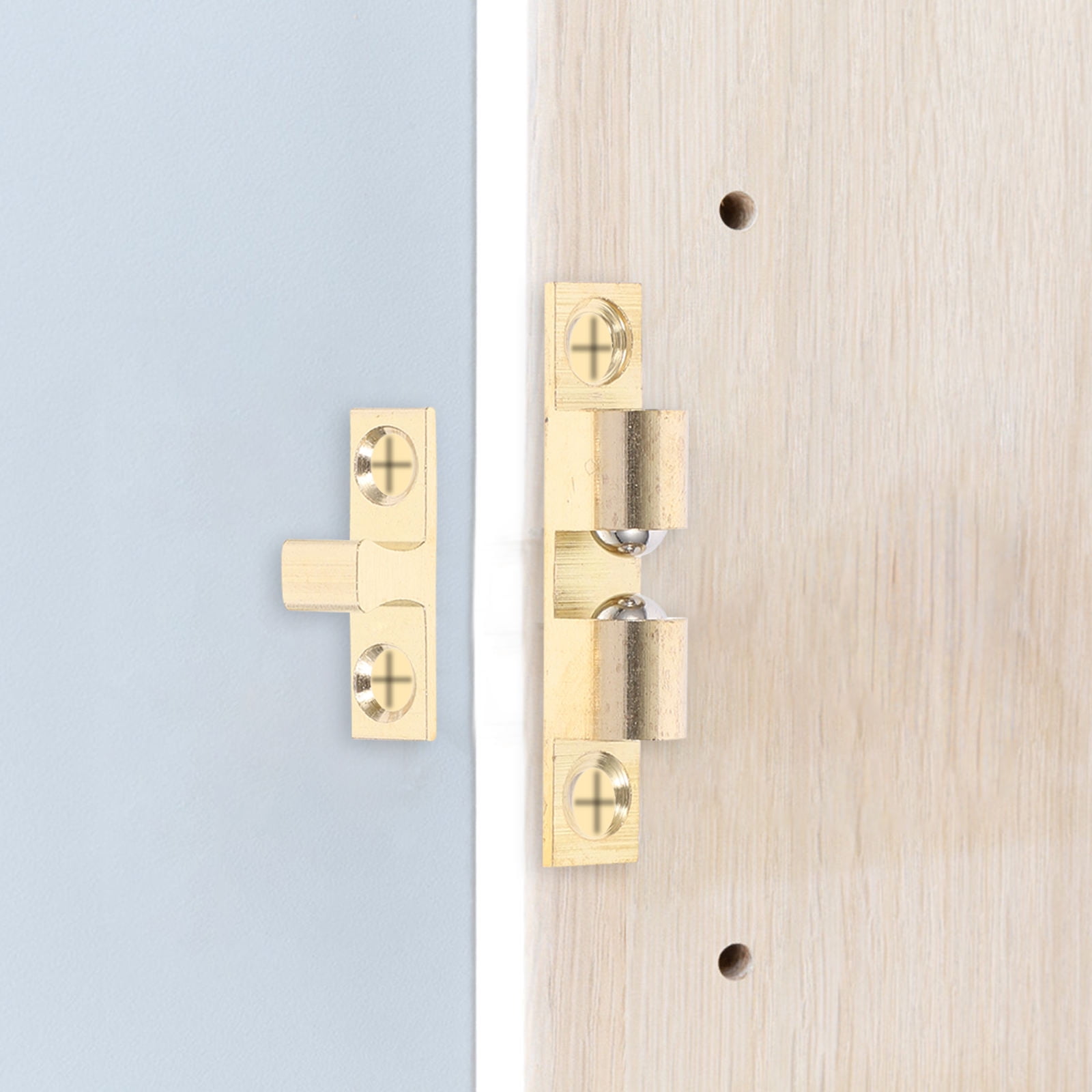 Raindrops 4 Pcs Copper Latch for Door Ball Tension Cabinet Closure ...