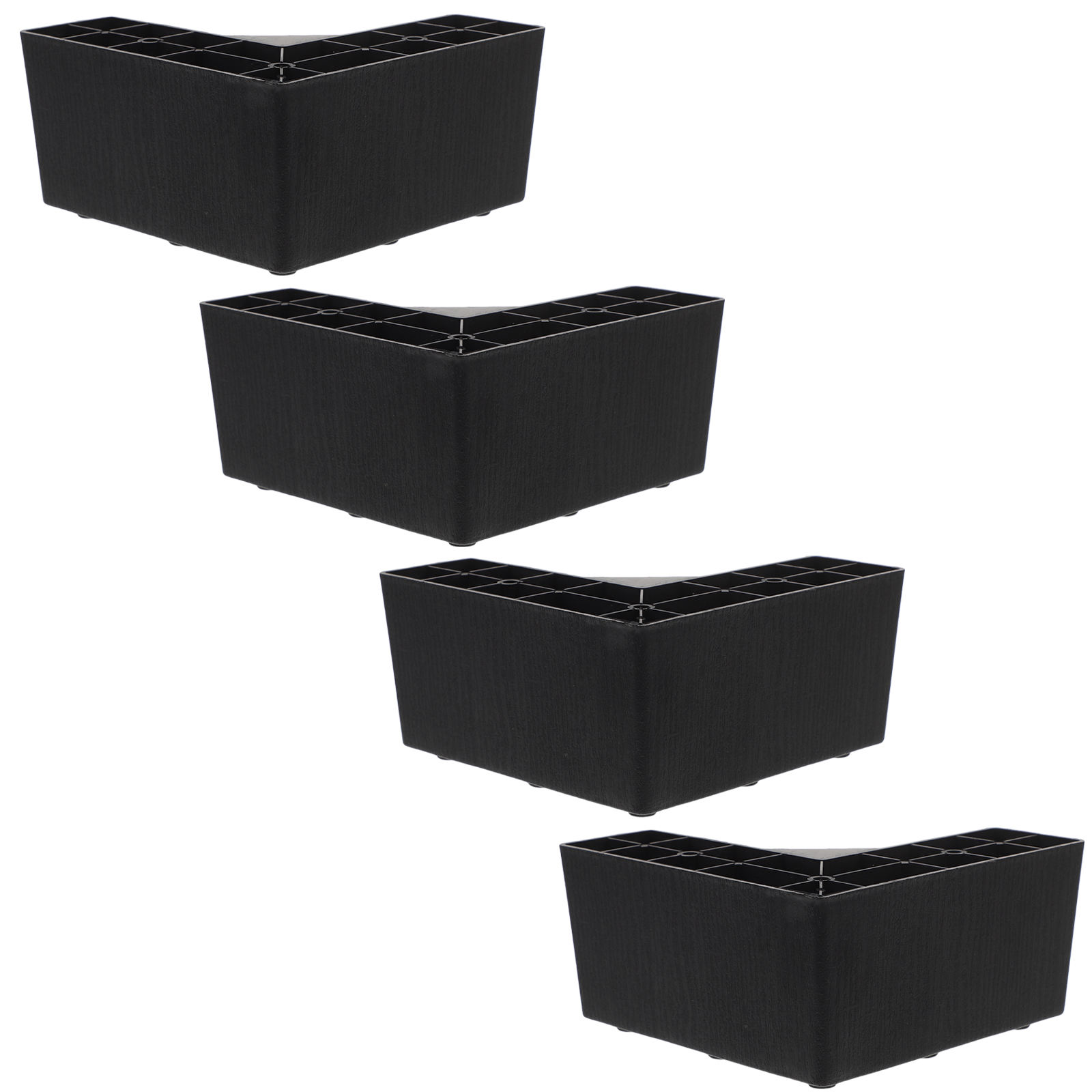 Raindrops 4 Pcs Couch Legs Heavy Duty Plastic Support Feet Elderly ...