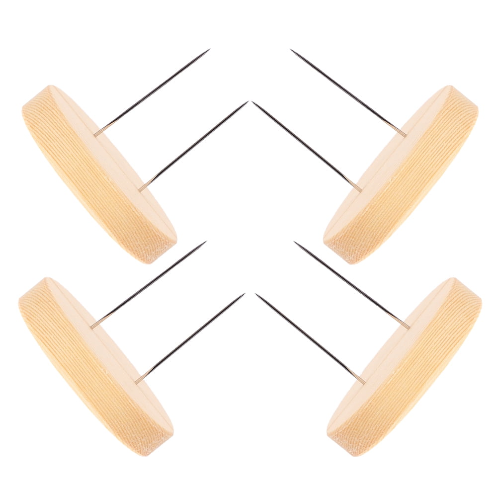 Raindrops 4 Pcs Crochet Doll Stand Wooden Knitted Doll Display Stand ...