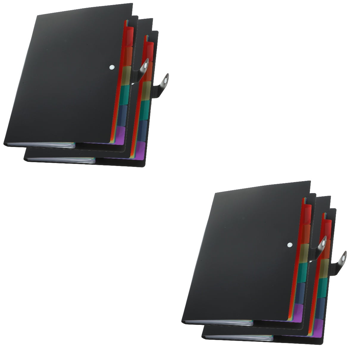 Raindrops 4 Pcs Document Organizer Accordion Colorful Dividers File ...