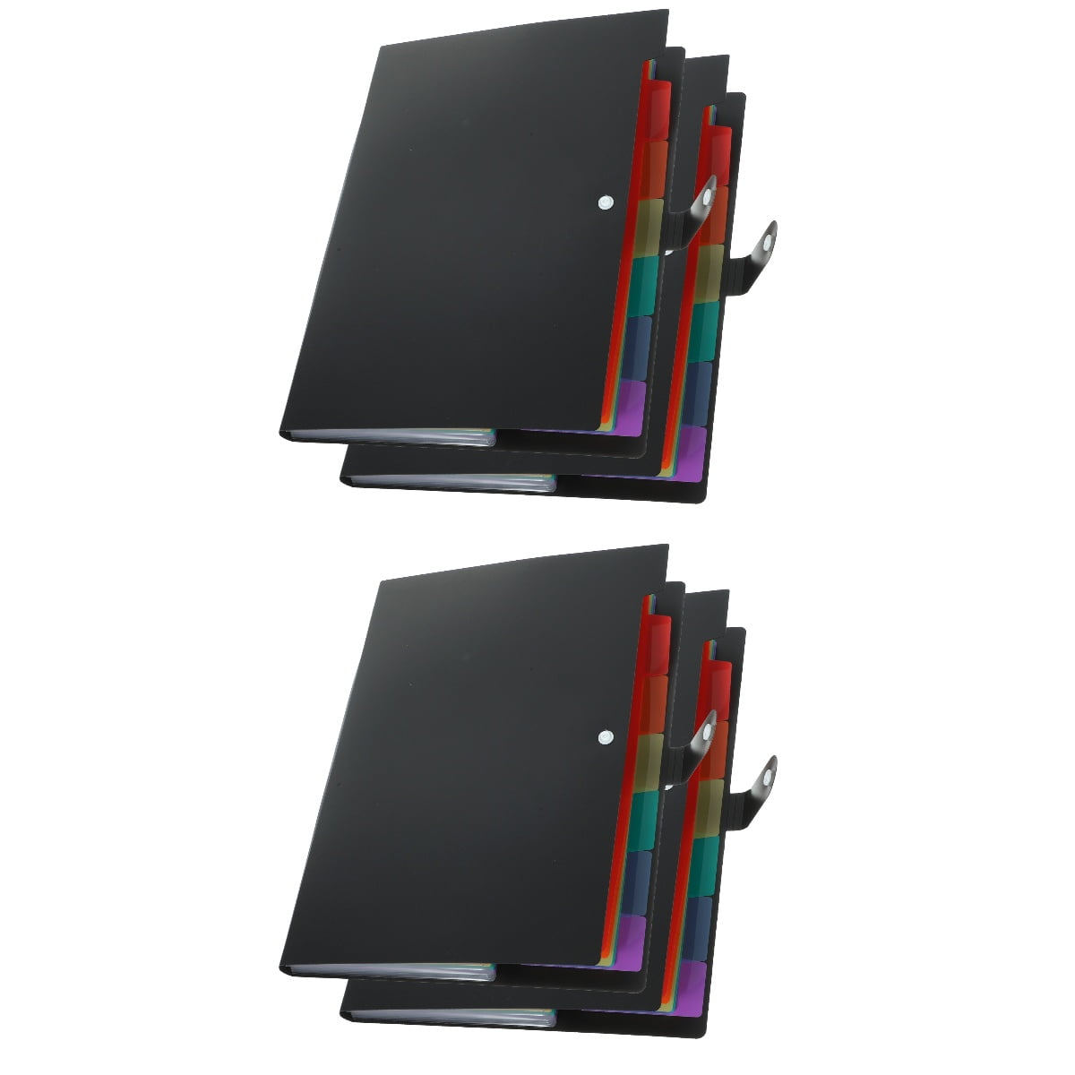 Raindrops 4 Pcs Document Organizer Accordion Colorful Dividers File ...