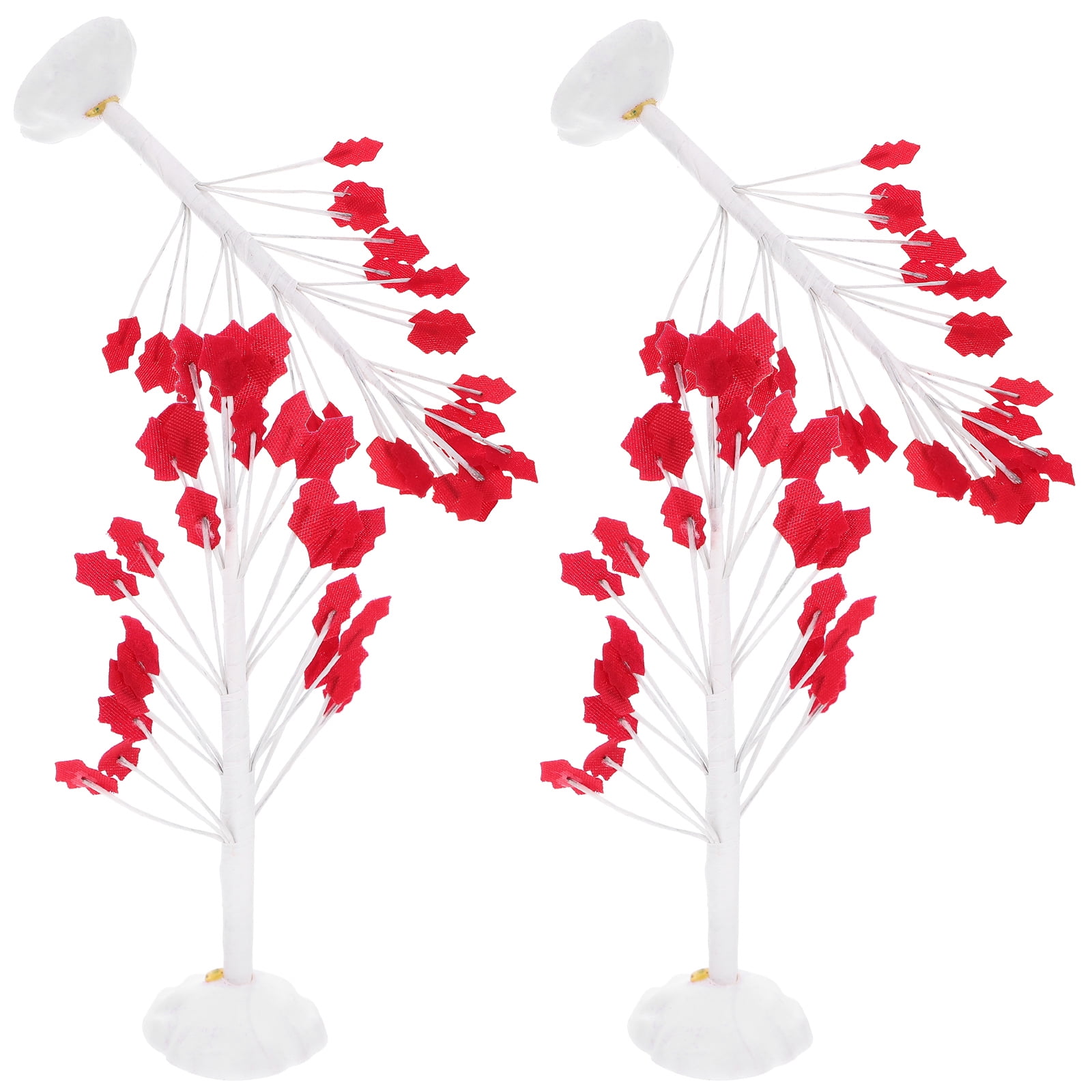 Raindrops DIY Iron Wire Tree Statue for Home Decor Red Color Safe ...
