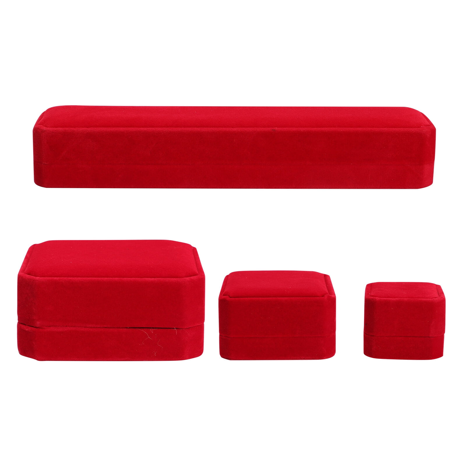 Raindrops 4 Pcs Drawer Jewelry Box Boxes Organizer Woman Lovers Travel ...