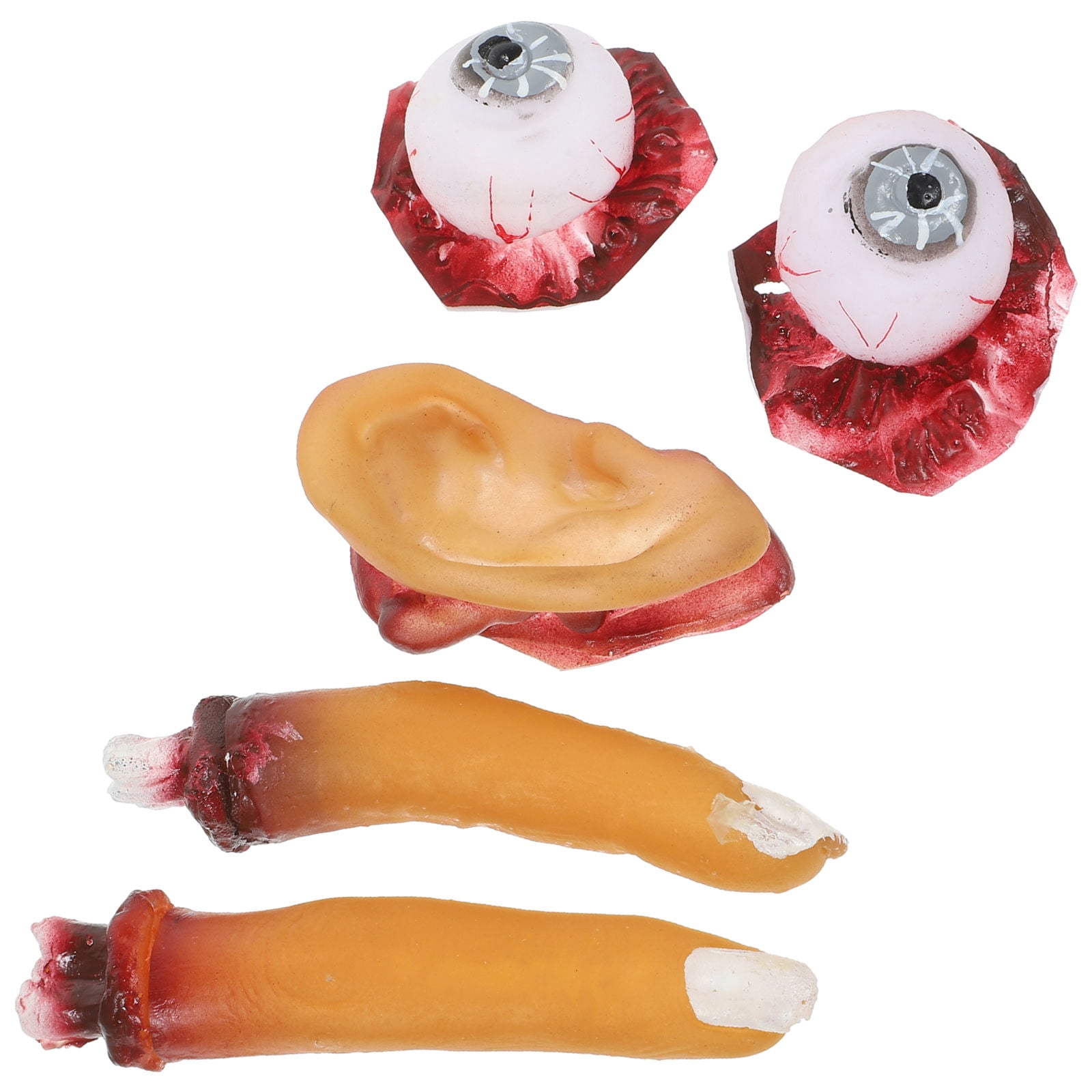 Raindrops 4 Pcs Fake Halloween Decorations Simulation Cuts Your Eyes ...