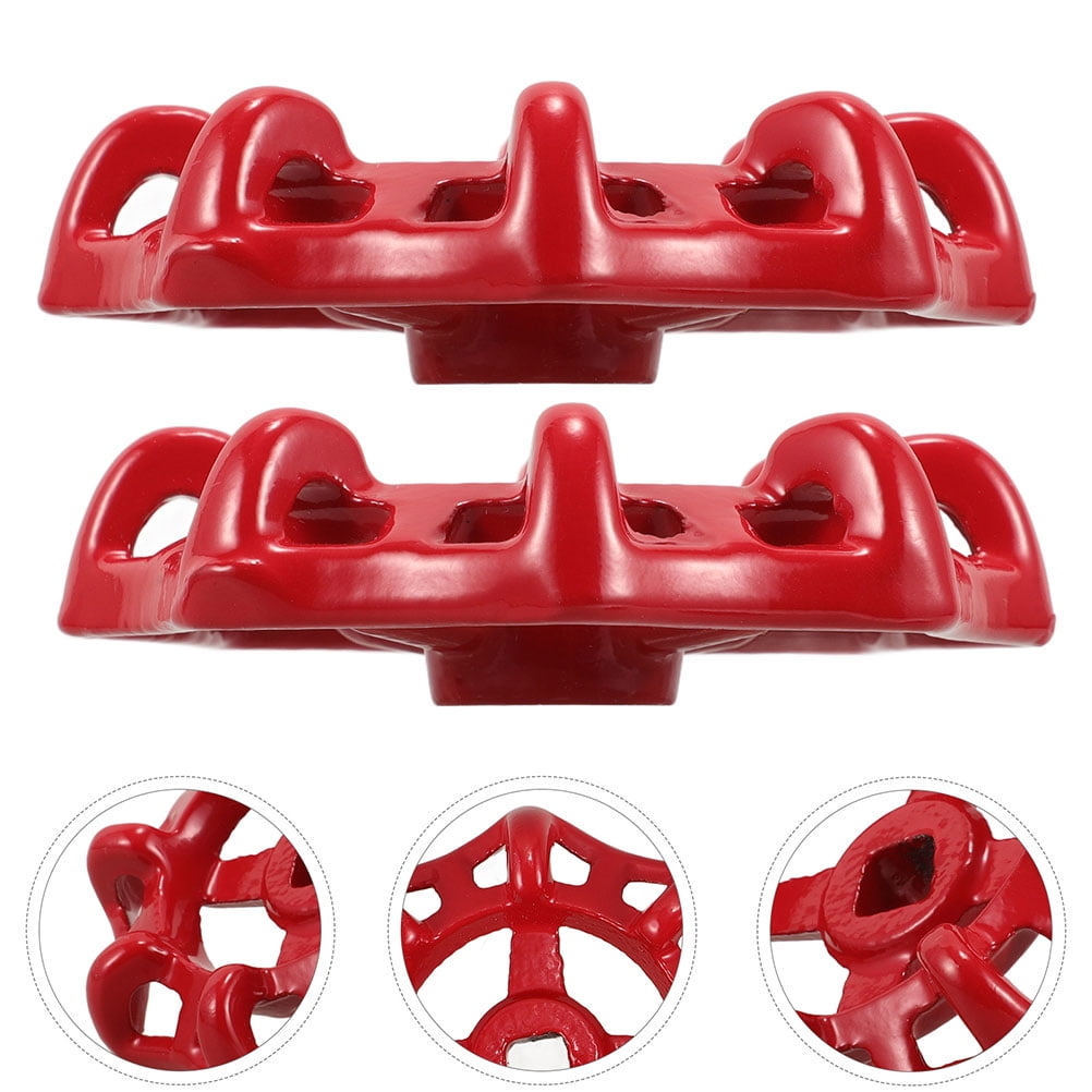 Raindrops 4 Pcs Faucet Round Wheel Handle Replacement Cast Iron ...