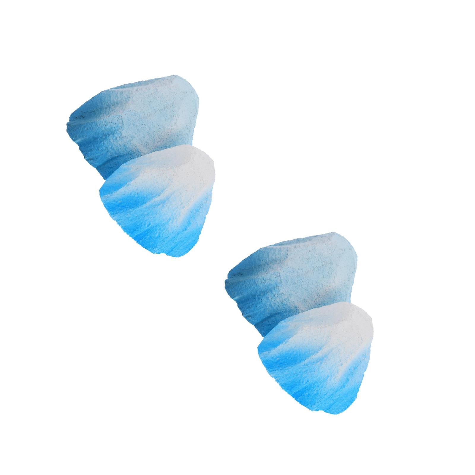 Raindrops 4 Pcs Foam Rock Snow Mountain Sculpture for Home Event and ...