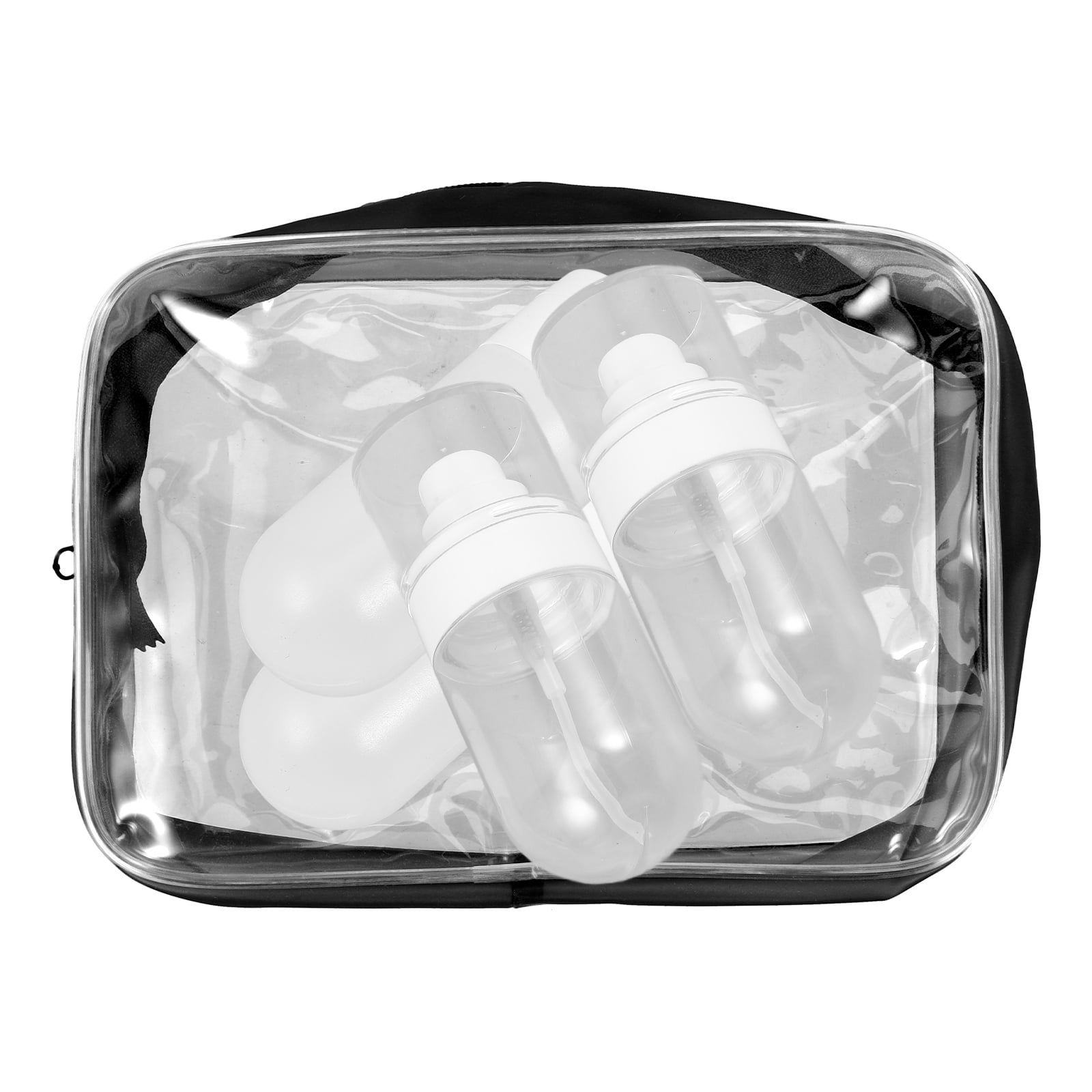 Raindrops 4 Pcs Foaming Travel Toiletries Containers Inverted Hose Set ...