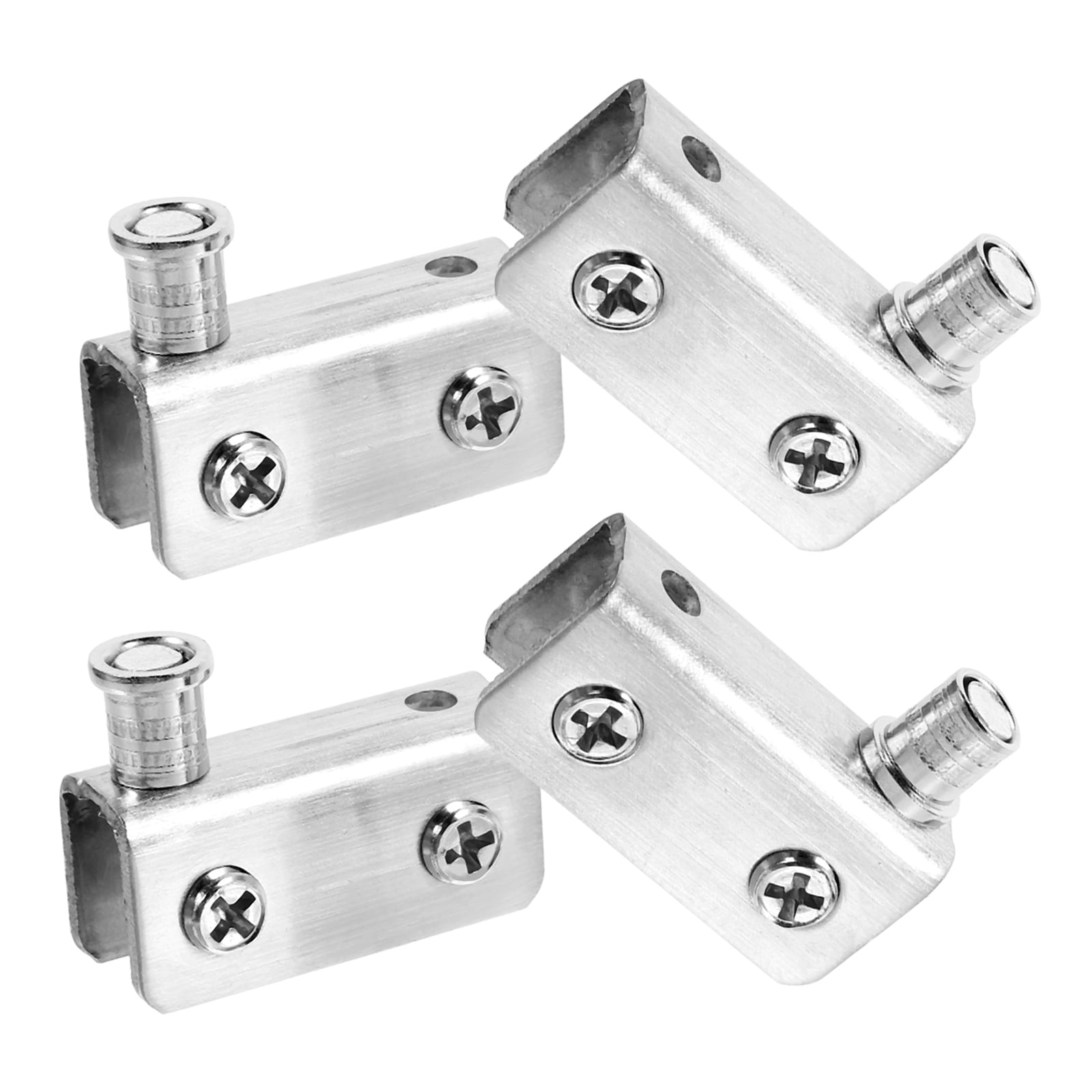 Raindrops 4 Pcs Glass Shower Door Hinge Gate Cabinet Bumper Bumpers ...