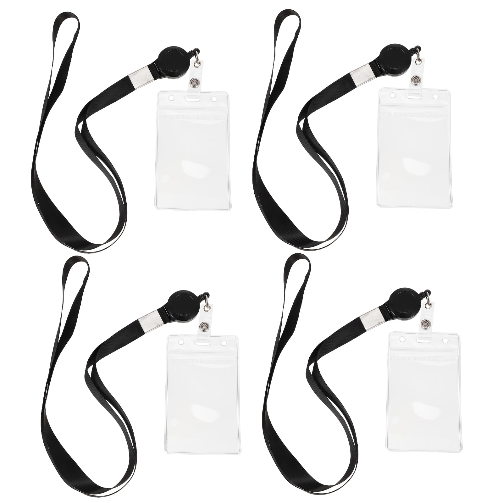 Raindrops Portable ID Card Protective Cover for Work Pass Bus Card ...