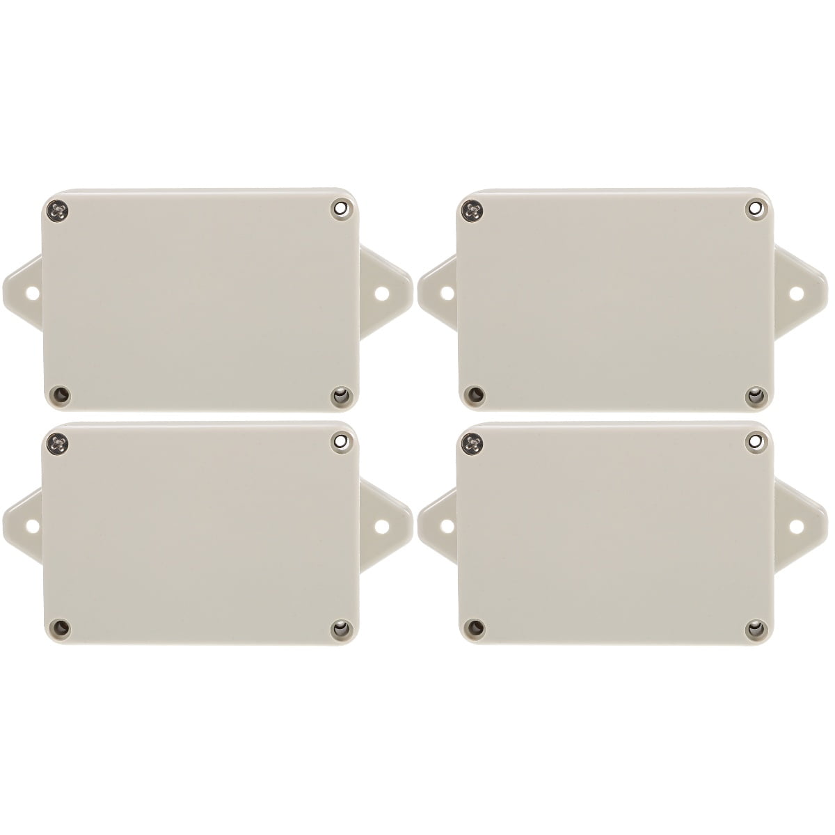 Raindrops 4 Pcs Junction Box Electronic Junction Case Enclosure Project ...