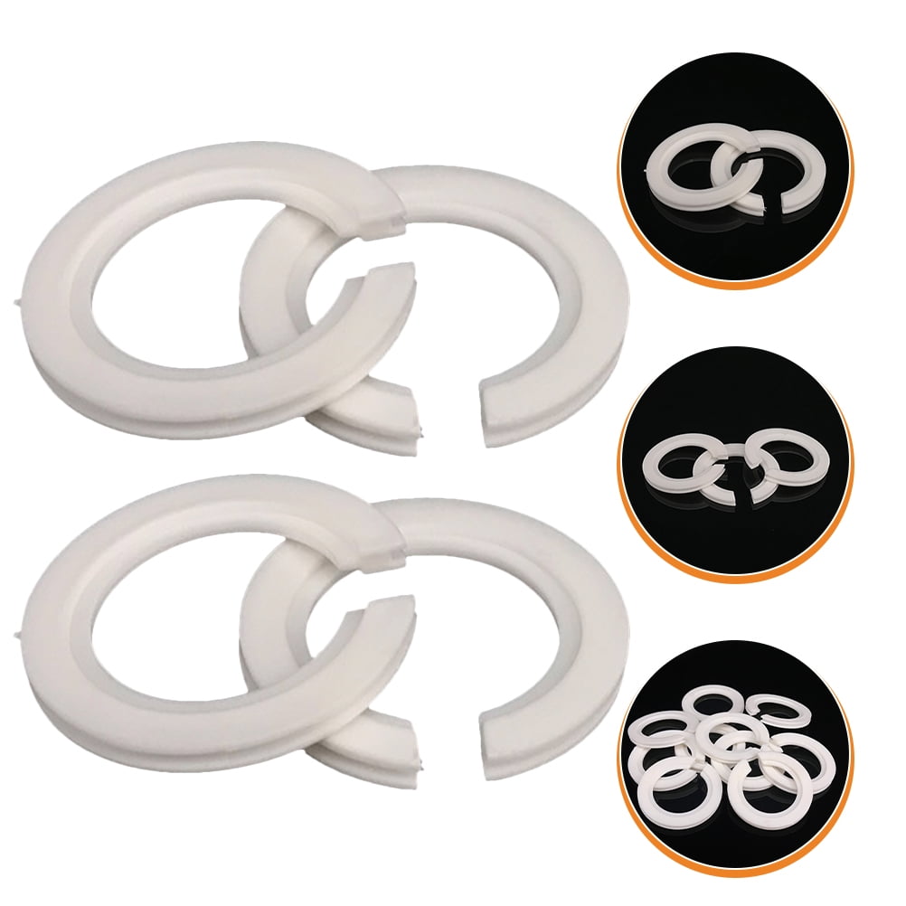 Raindrops 4 Pcs 头转接环 Lamp Shade Reducing Rings Lampshade Adapter Mini ...
