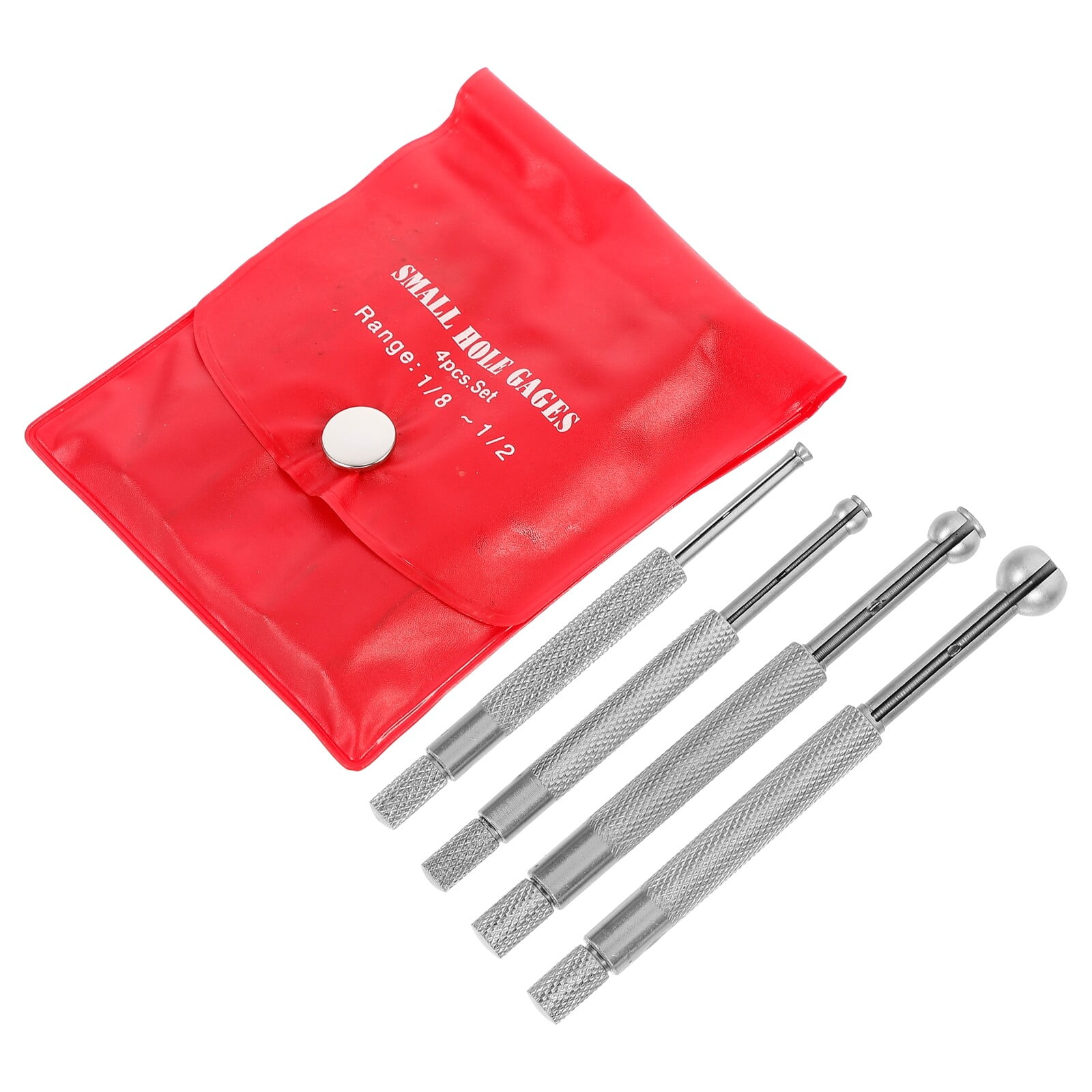 4Pcs Precision Carbon Steel Telescoping Gage Set Range Hole Gauges ...