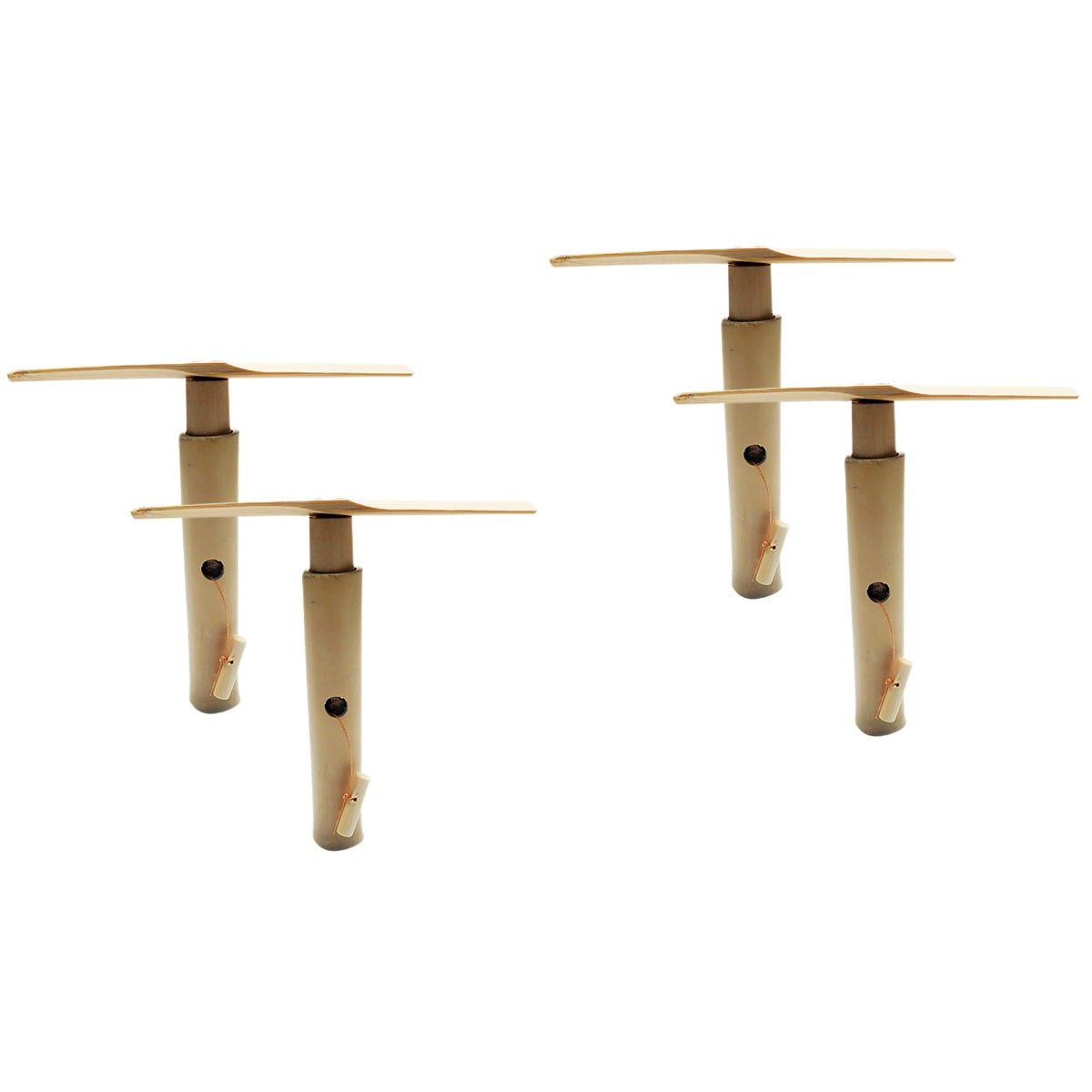 Raindrops 4 Pcs Outdoor Kids Flying Pull String Flying Outdoor Garden ...