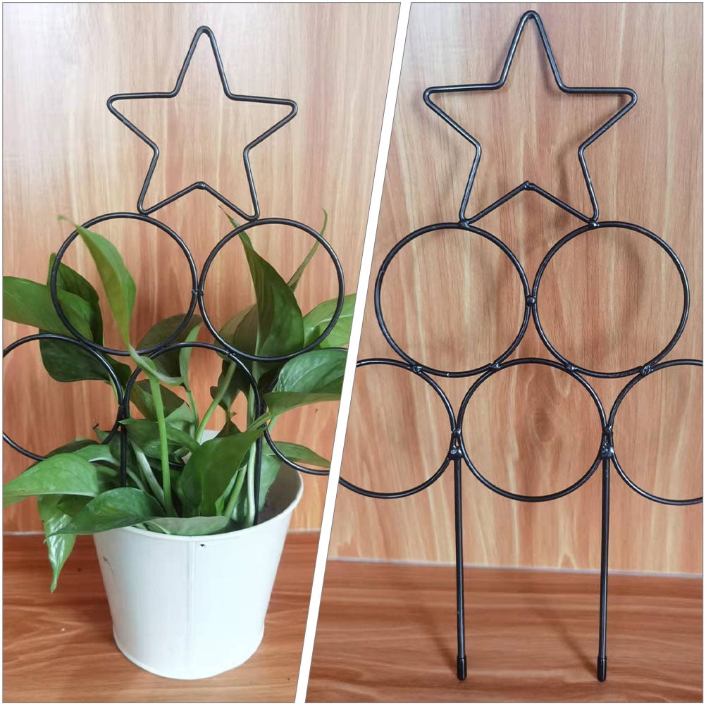 Raindrops 4 Pcs Plant Climbing Frame Indoor Support Trellises Plants ...