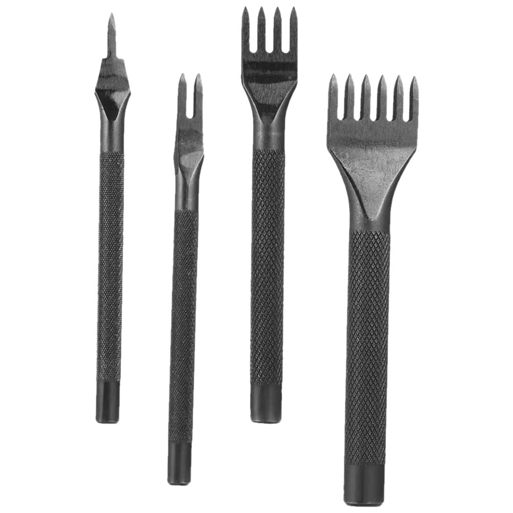 Raindrops 4 Pcs Punch Tools Fast Turn Sewing Lingzhan Leather Punching ...