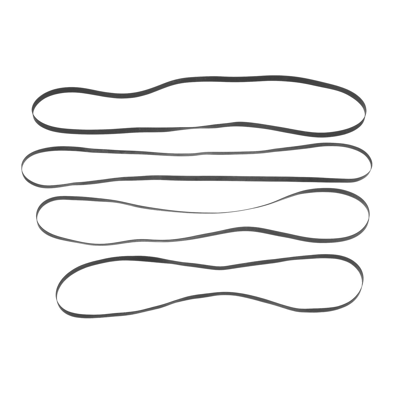 Raindrops 4 Pcs Record Player Belt Decks Turntables Cassette Tape ...