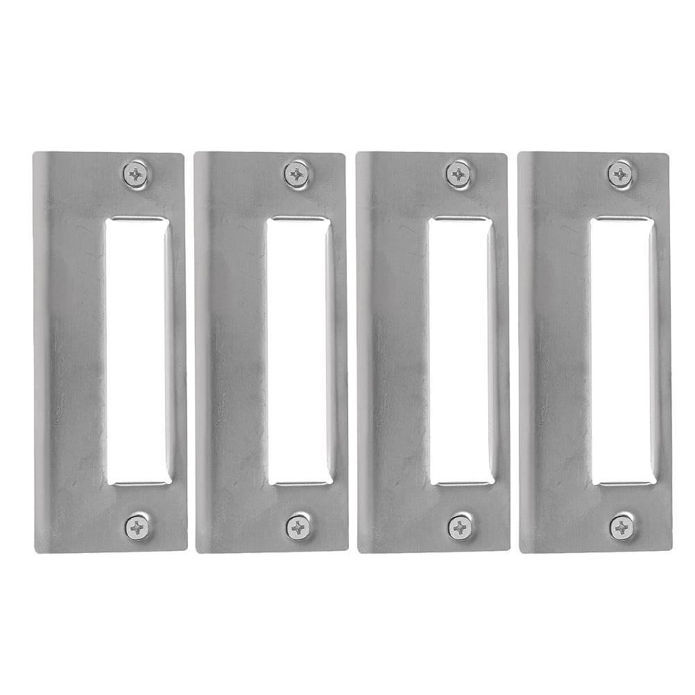 Raindrops 4 Pcs Stainless Steel Plate Door Reinforcement inside Doors ...