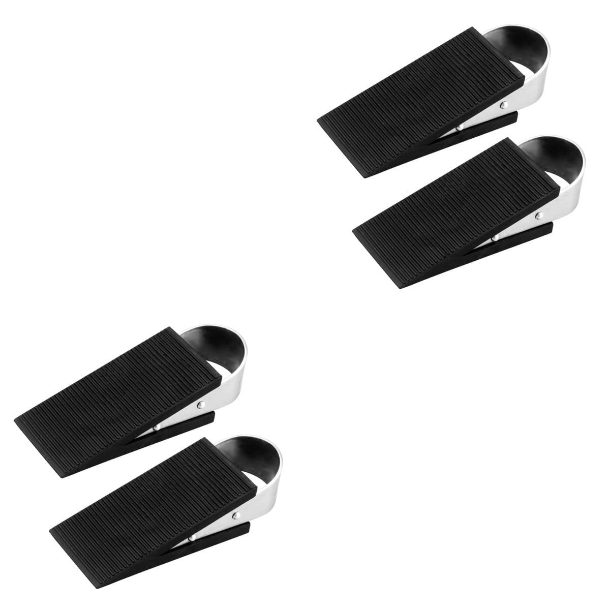 Raindrops 4 Pcs Stainless Steel Wire-draw Door Stopper Heavy Duty Door ...