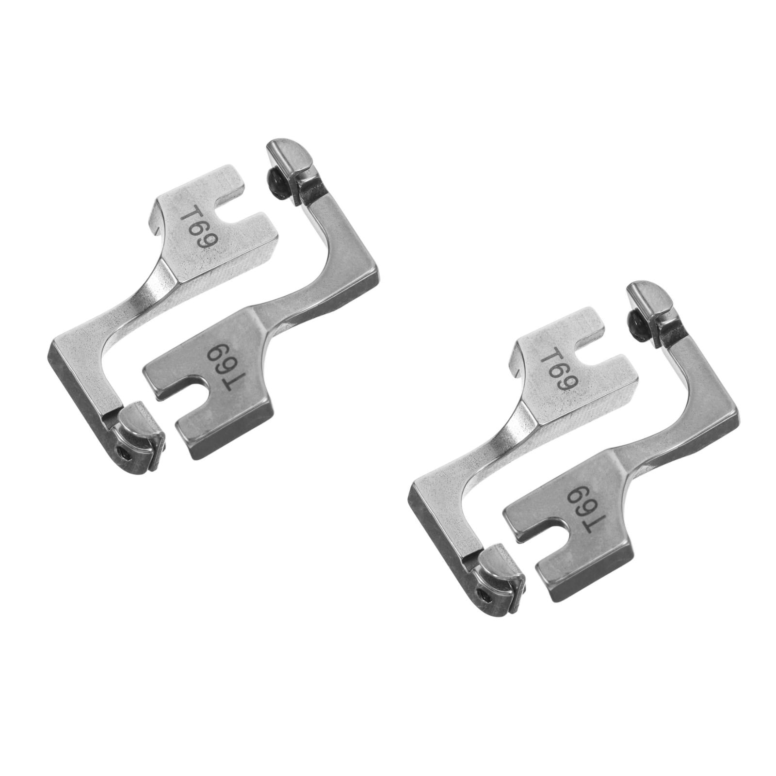 Raindrops 4-Pack Universal Steel Presser Foot Set for Sewing Machines ...