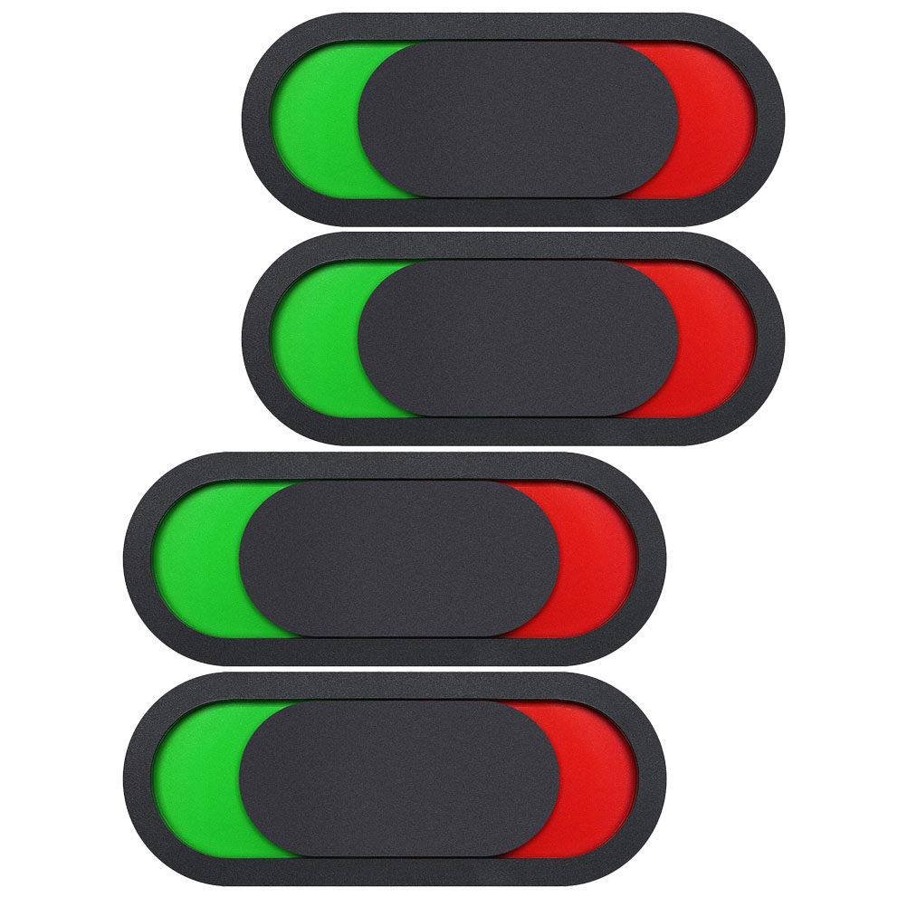 Raindrops 4 Pcs Status Switch Sign Bathrooms Toilet Work Office Black ...