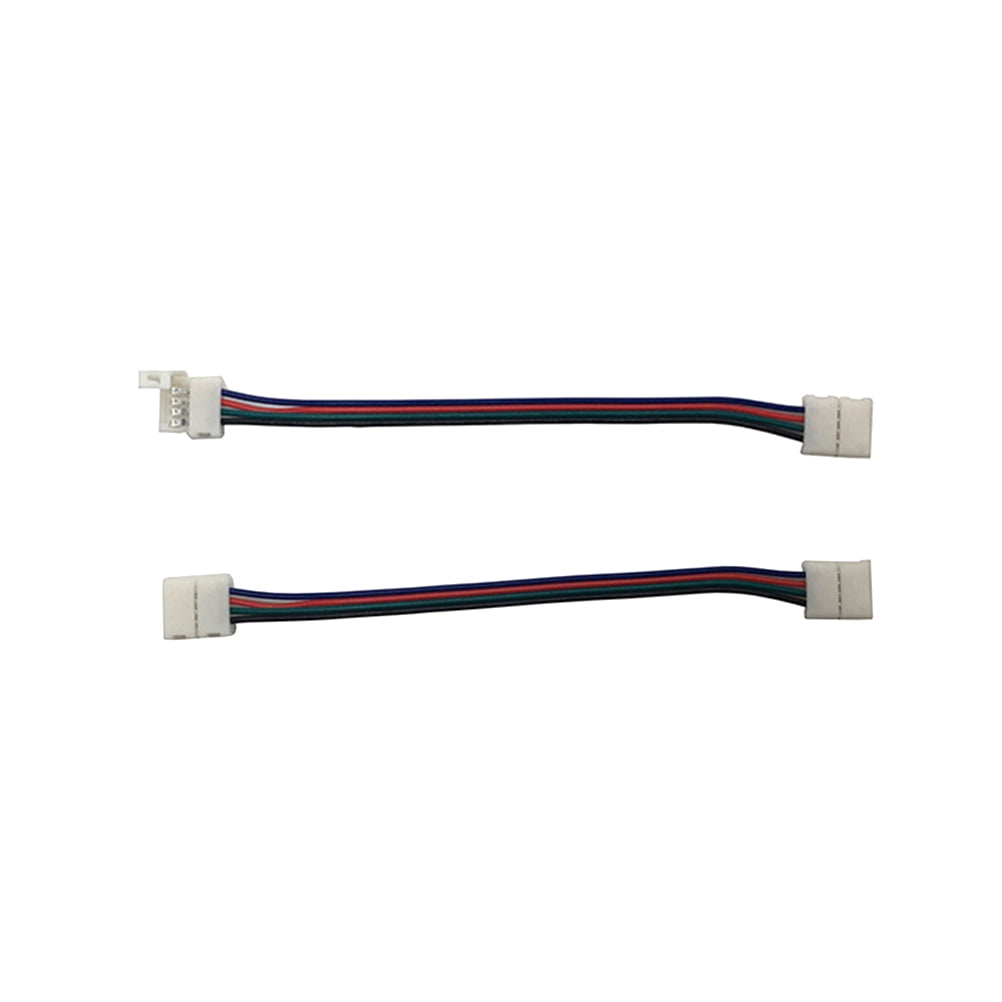 Raindrops 4 Pcs Strip to Power Adaptor Connector Angle- - Walmart.com