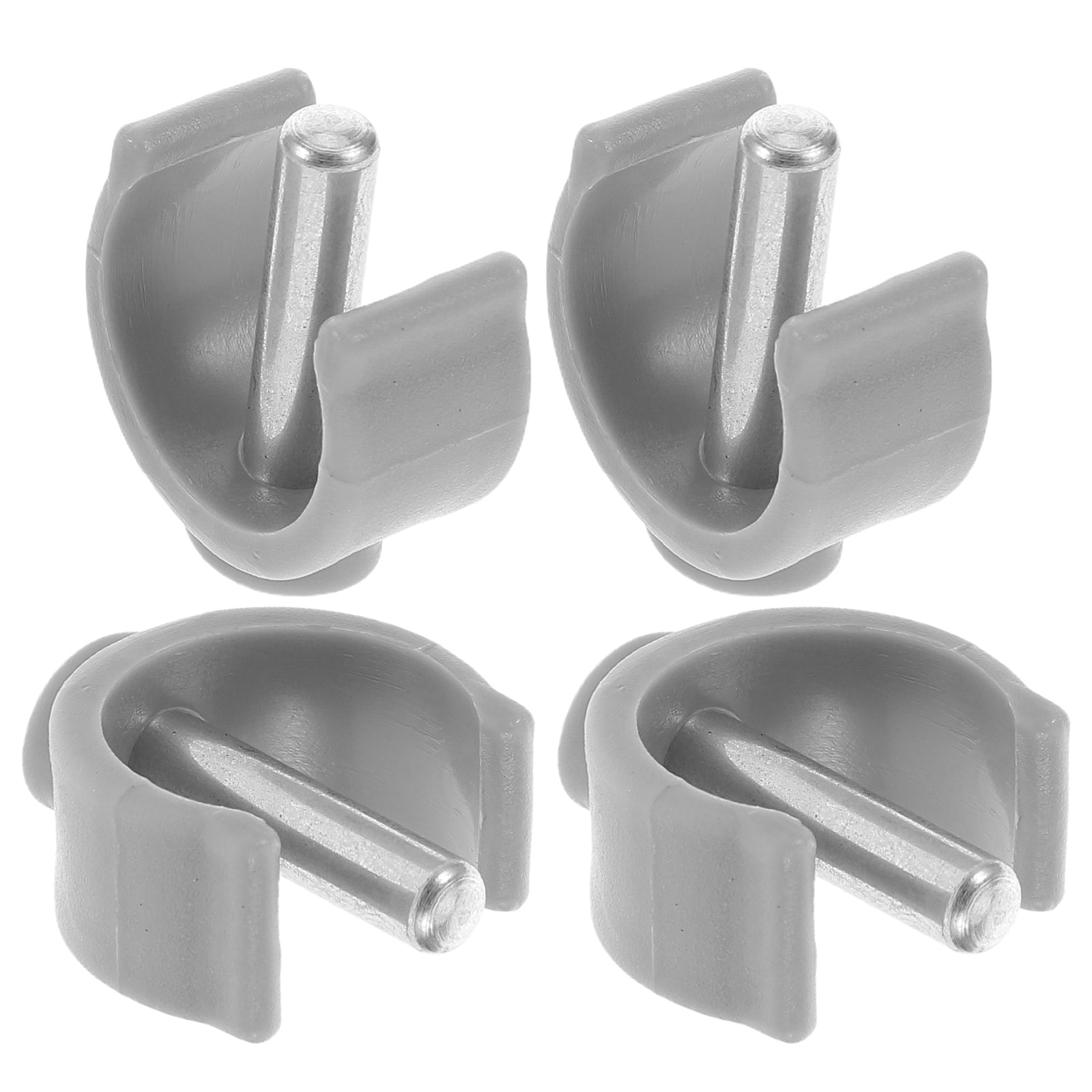 Raindrops 4 Pcs Walking Stick Shape Clips Walker Tray for Folding Clamp ...