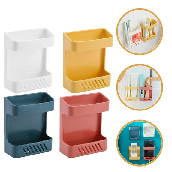 Raindrops 4 Pcs Wall Air Conditioner Controller Holder Remote Storage ...