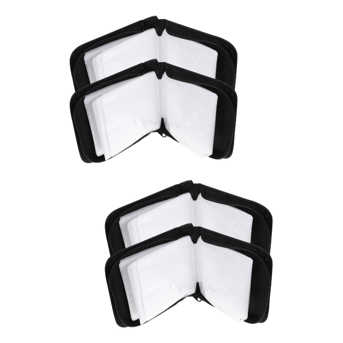 Raindrops 4 Pcs Wallet Case Portable DVD Hard Storage Case Holder ...