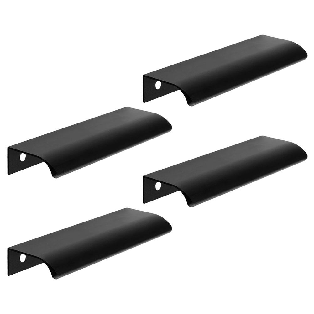 Raindrops 4 Pcs Wardrobe Pull Handles Drawer Catch Adjustable Jig Black ...