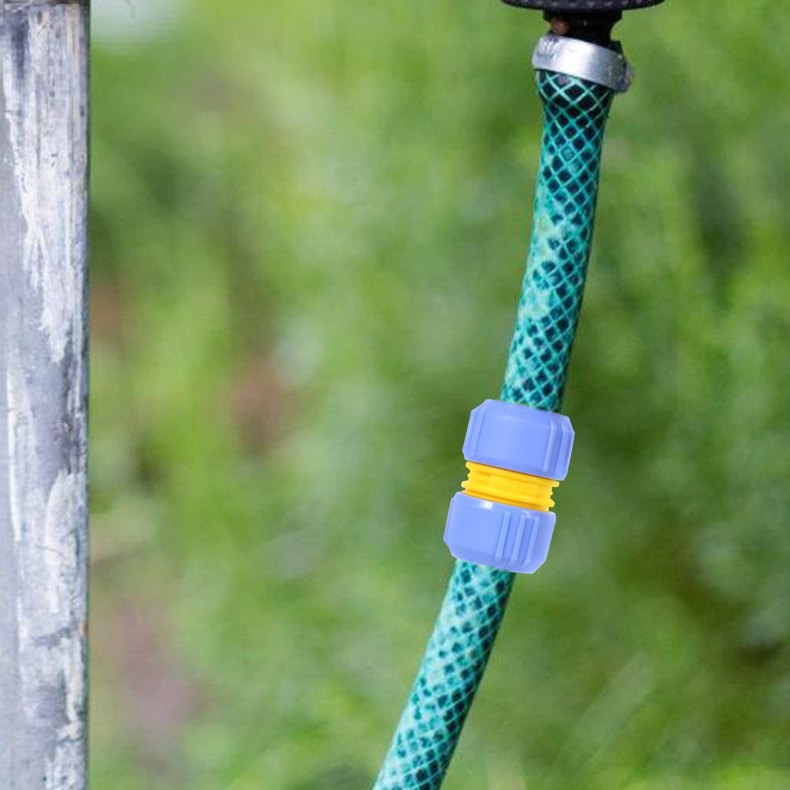 Raindrops 4 Pcs Water Quick Pipe Connector Long-lasting Hose Connectors ...