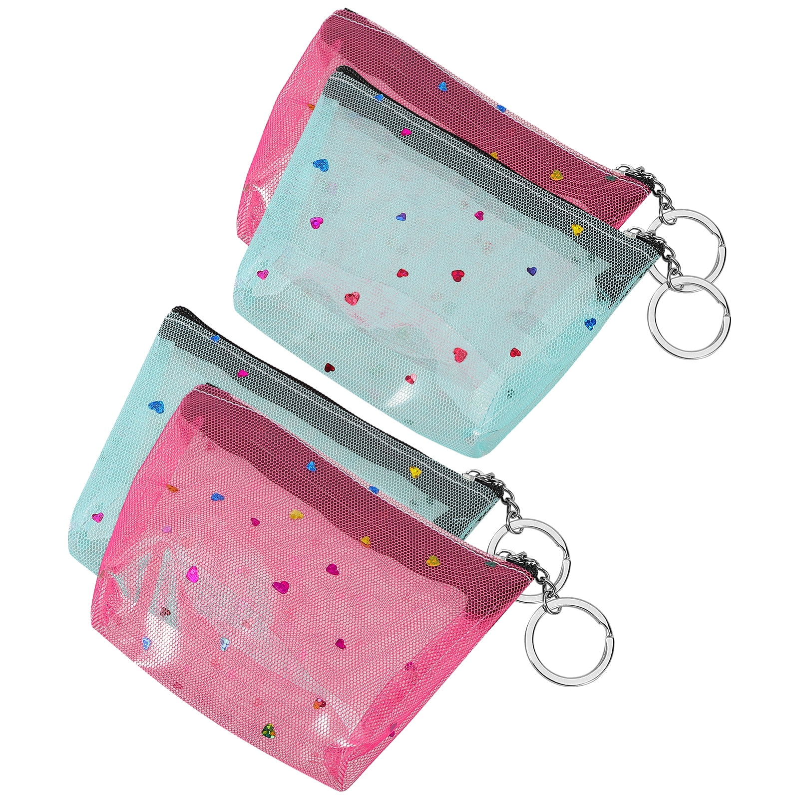 Raindrops 4 Pcs Women Clutch Transparent Coin Purse Event Gifts Woman ...