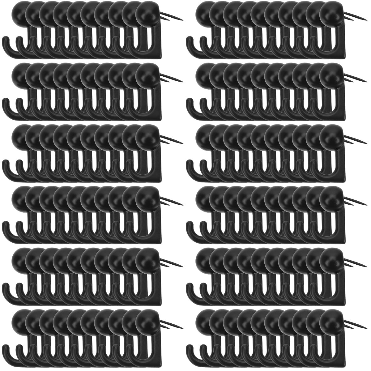 Raindrops 4 Pieces Heavy Metal Hook Nail Cork Board Wall Hooks Picture ...